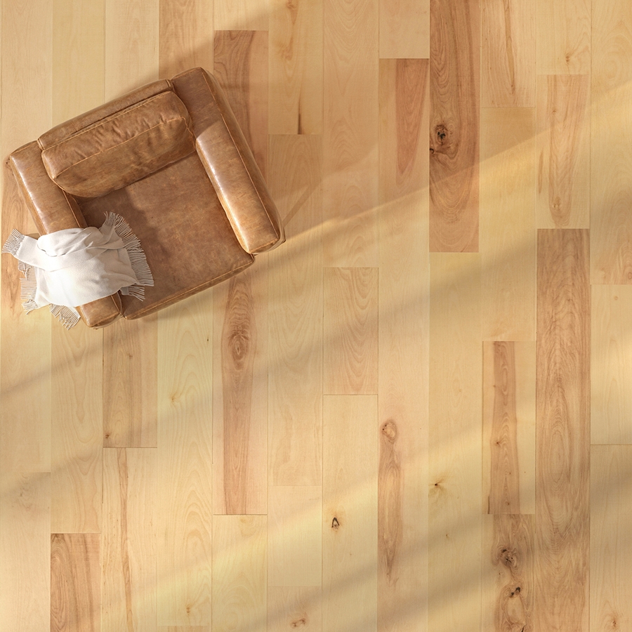 White Birch Hardwood Flooring